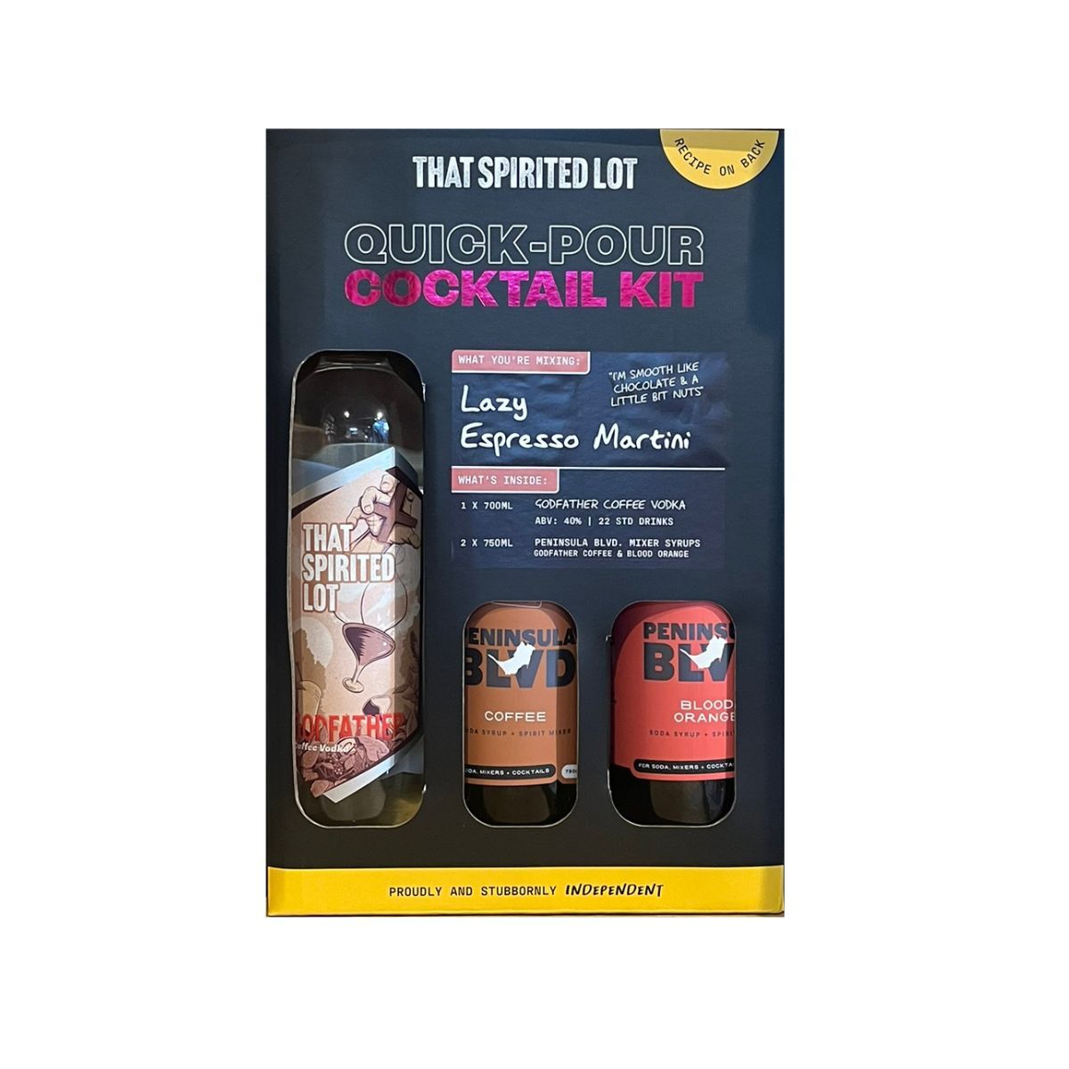 Lazy Espresso Martini - Quick Pour Cocktail Kit | That Spirited Lot ...